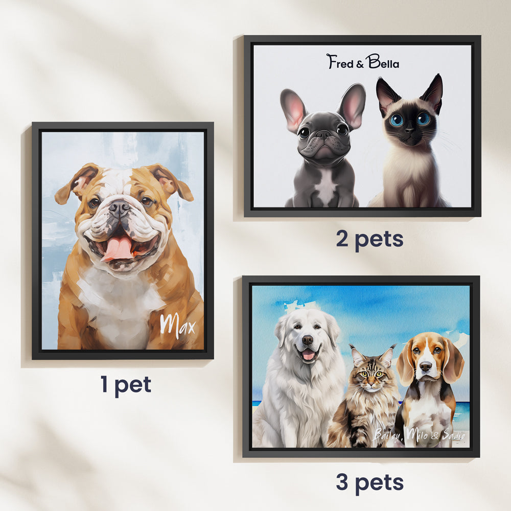 Custom Pet Portraits - Premium Custom Pet Art | PetPortraits.com · Pet ...