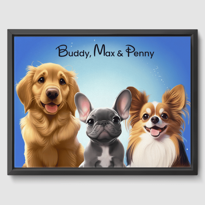 Cartoon My Dog! Disney-Style Dog Portrait · Pet Portraits