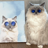 Custom Cat Caricature Portraits by Professional Artists | PetPortraits ...