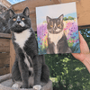 Custom Cat Caricature Portraits by Professional Artists | PetPortraits ...