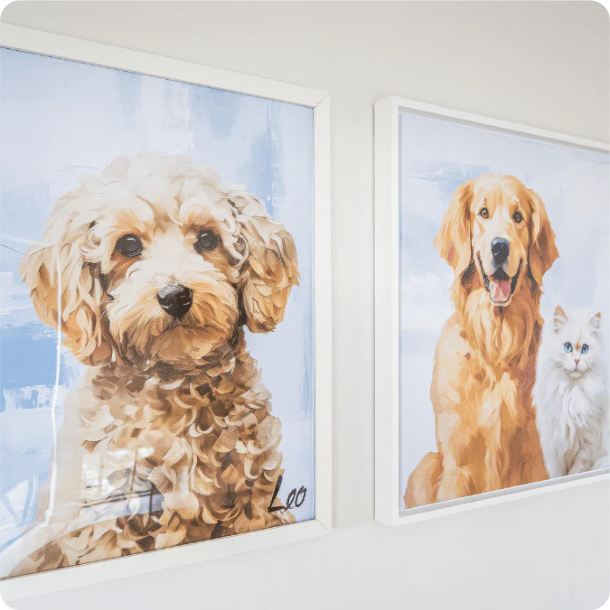 1 Pet Custom Impressionist Pet Portrait · Pet Portraits